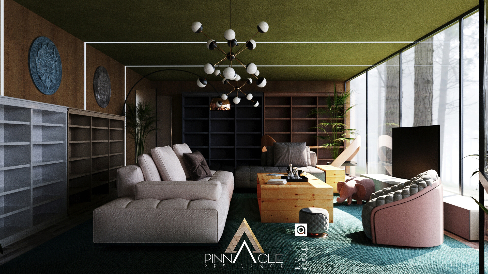 ArtStation - "RIMO" House 1st Floor Interior Design Renders (PINNACLE ...