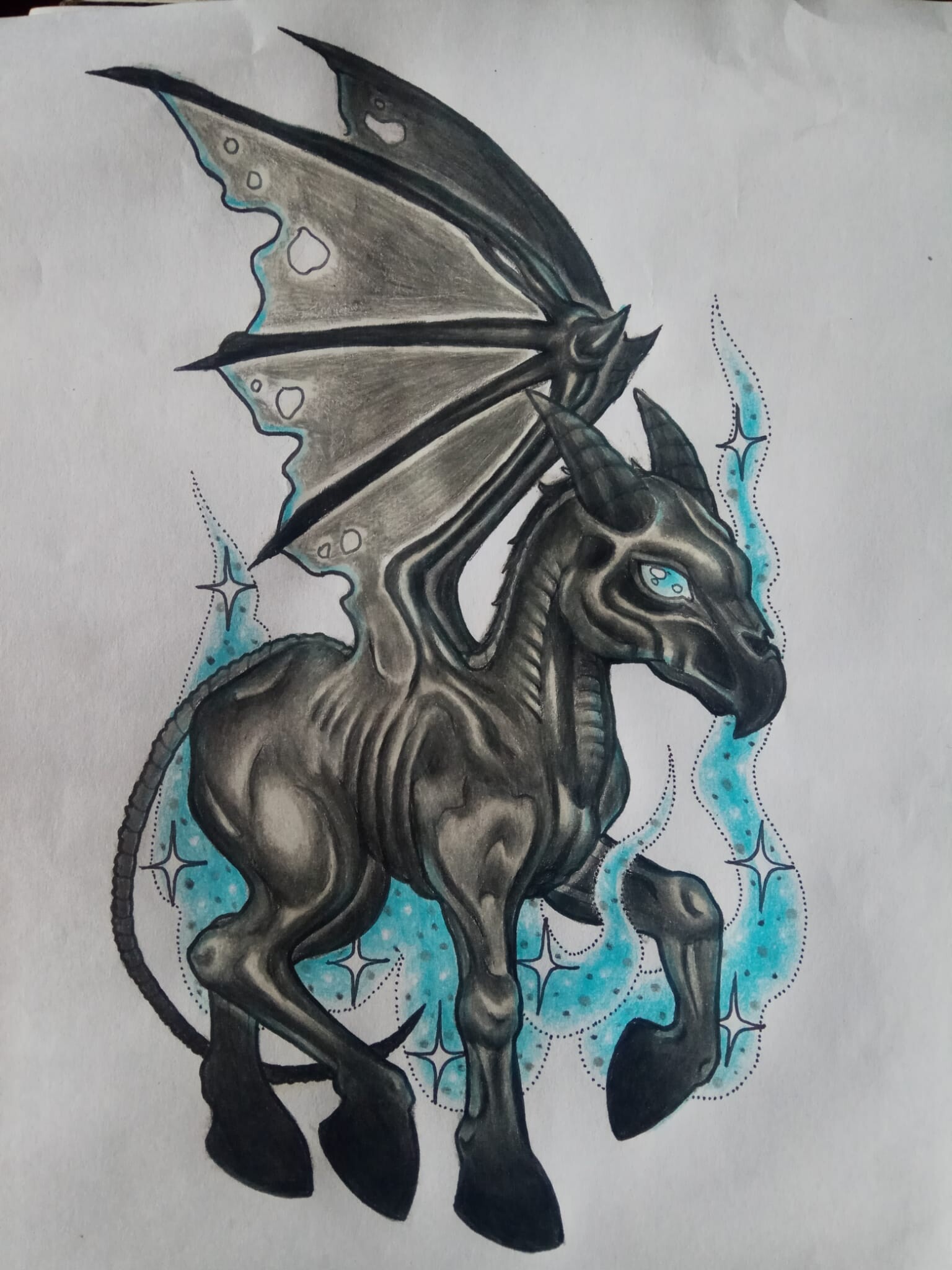 Thestral Harry Potter