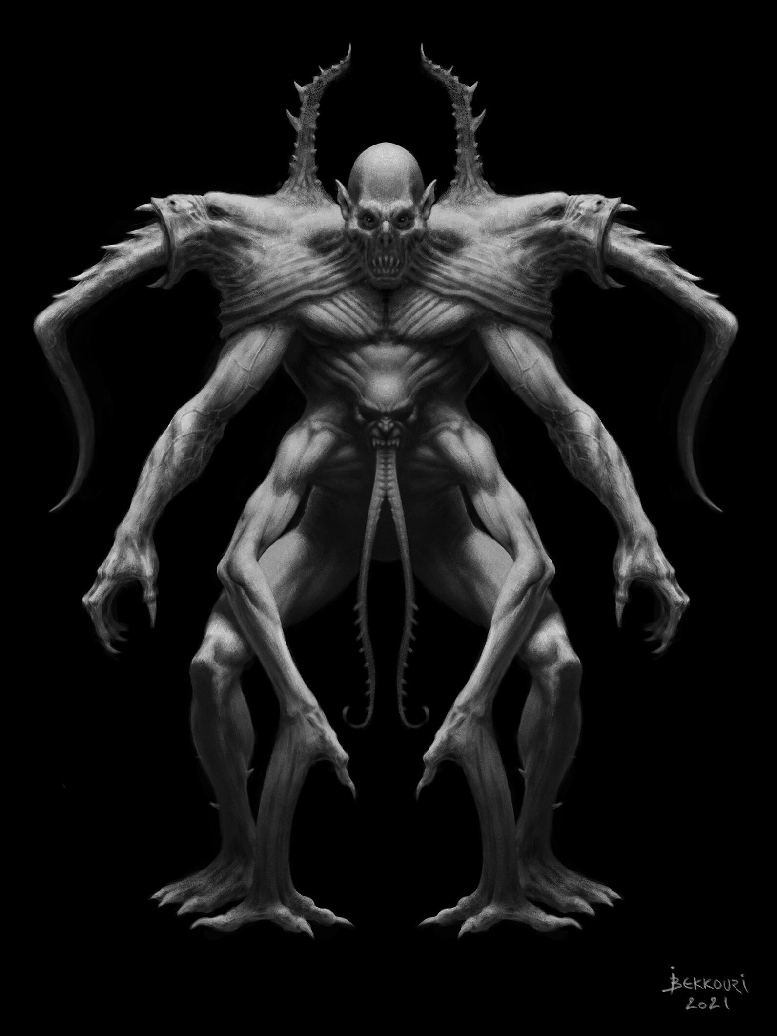 ArtStation - conjoined demons
