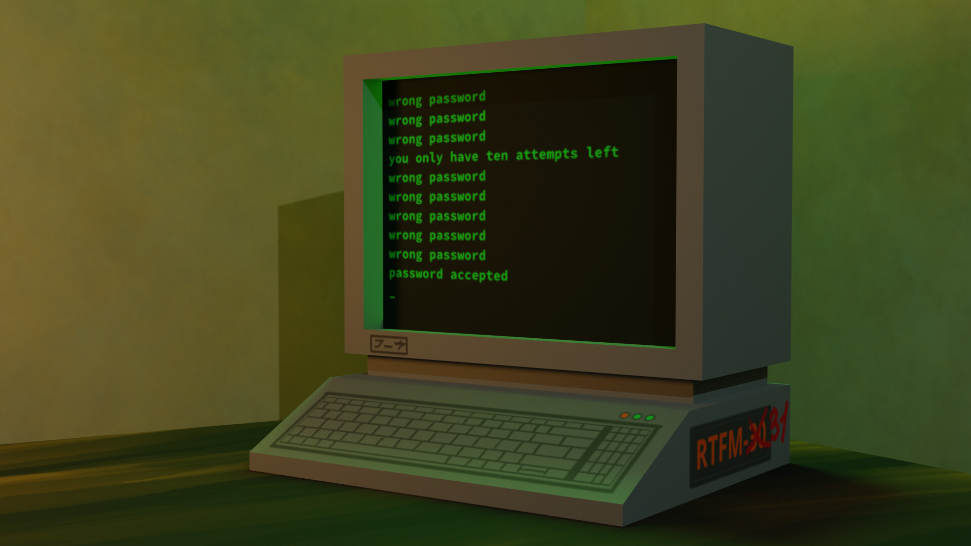 ArtStation - Retrofuturistic Computer