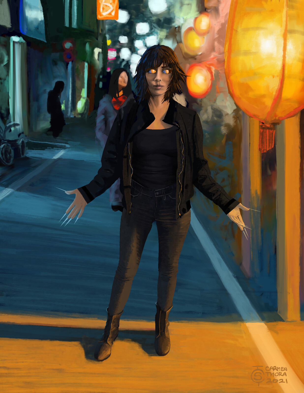 Carmen Thora - Neuromancer - Molly Millions