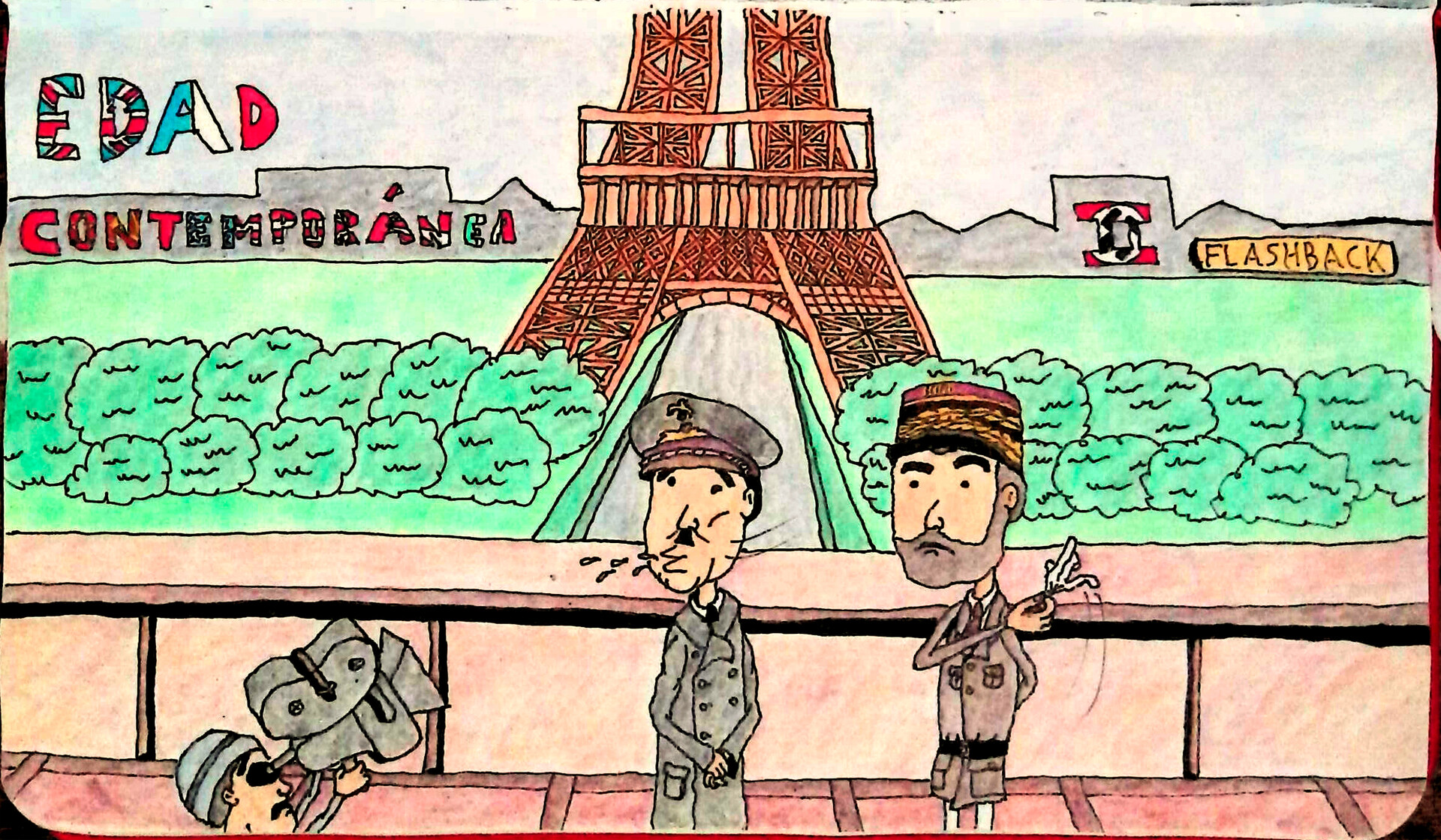 ArtStation - F*** EN: EDAD CONTEMPORÁNEA II (flashback)