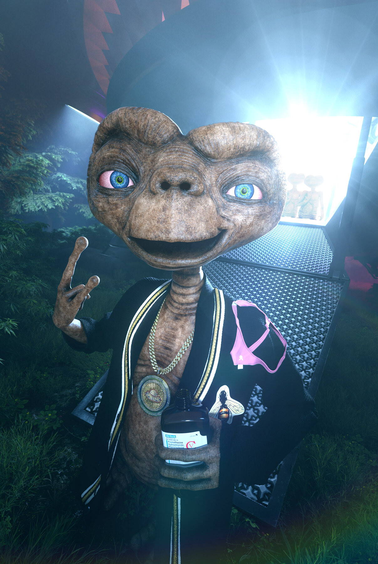 ArtStation - E.T. back home