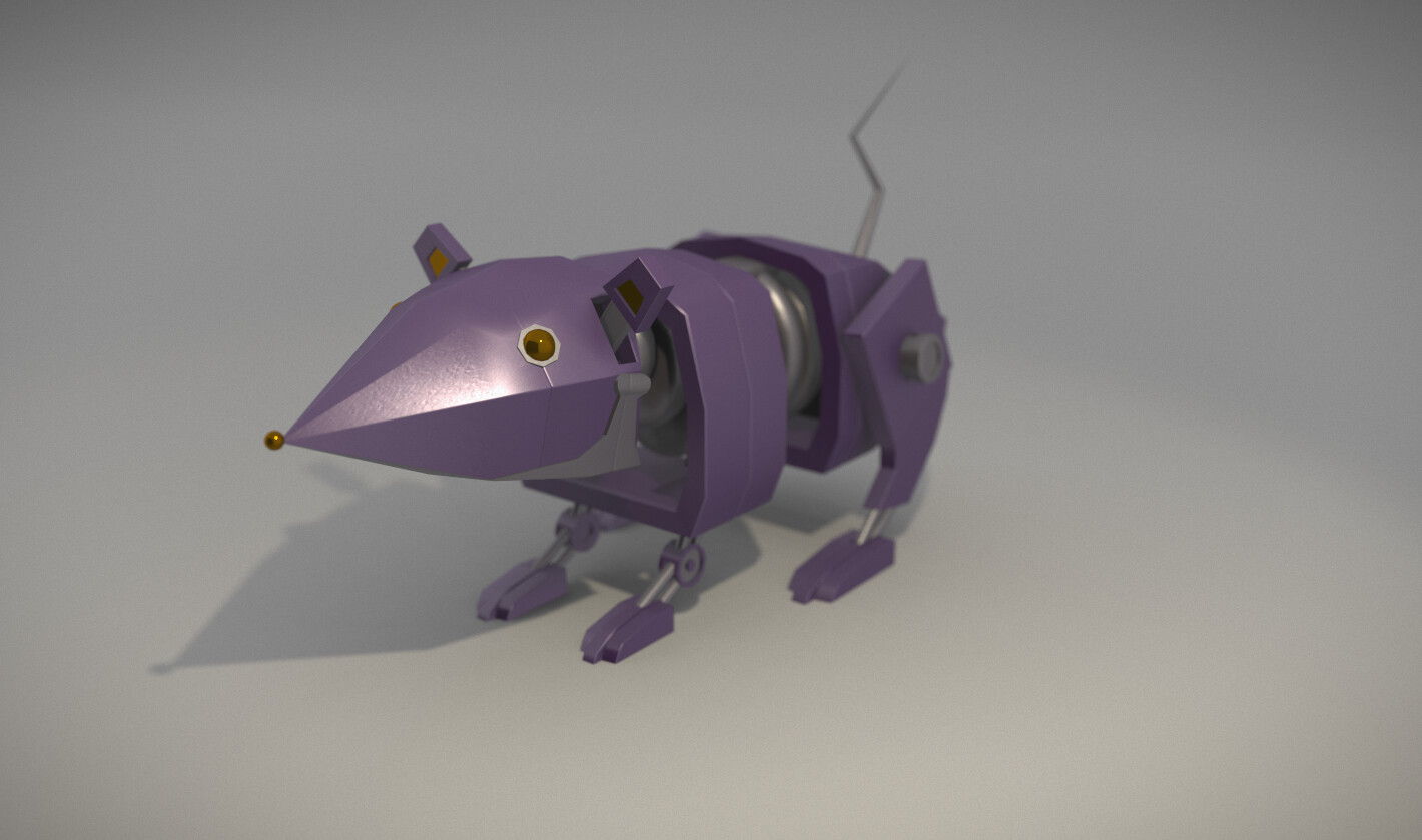 ArtStation - Robotic Rat