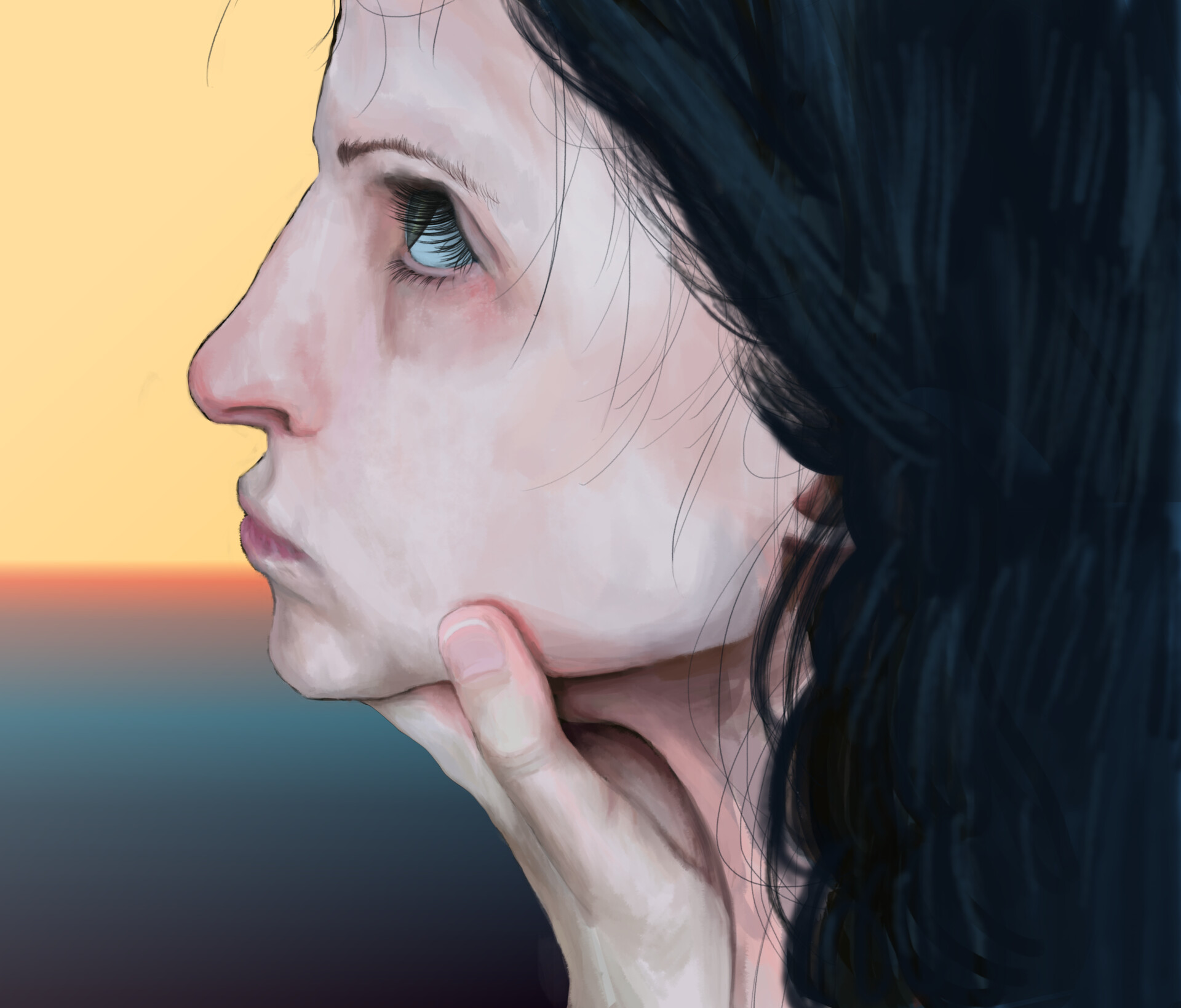 ArtStation - Looking up - Portrait