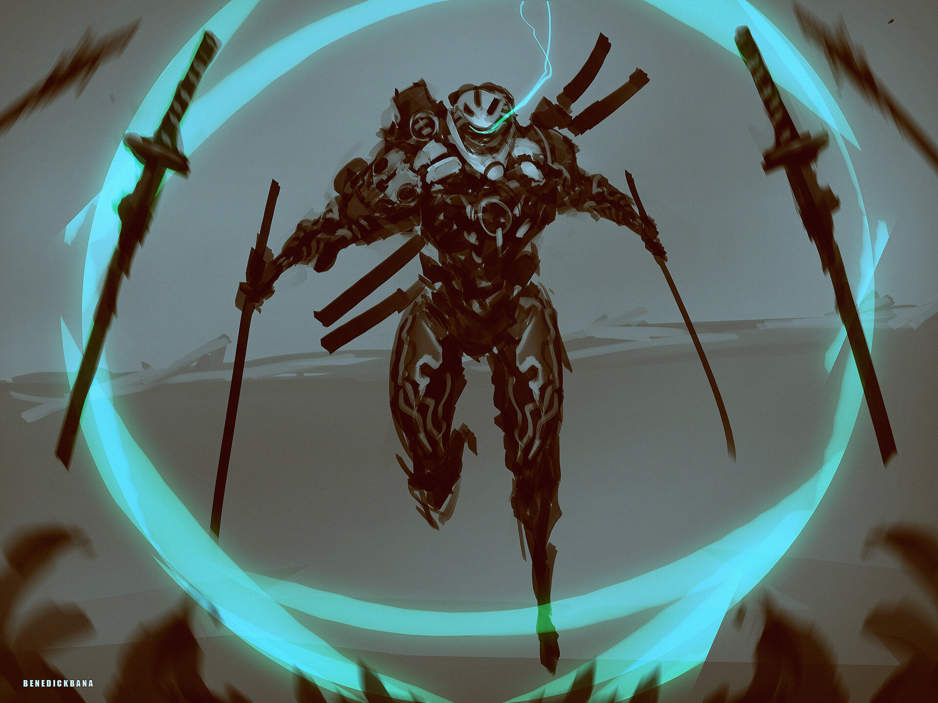 ArtStation - DARKFALL BAKU SHADOW ASSASSIN