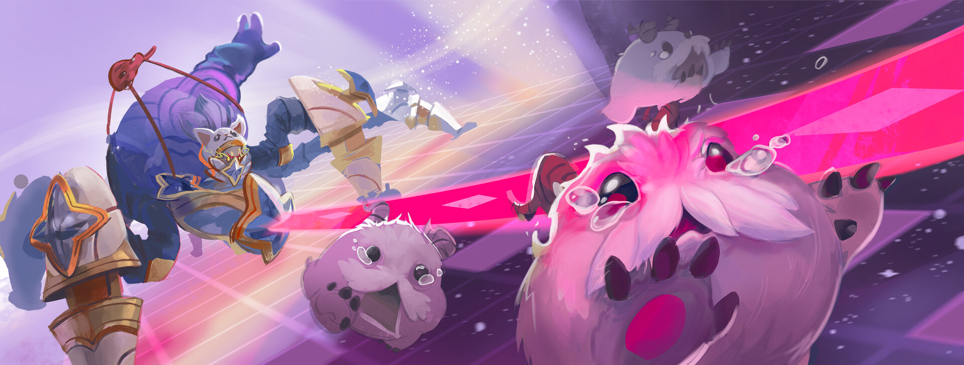 ArtStation - League of Legends fan art - Urgot pajama party