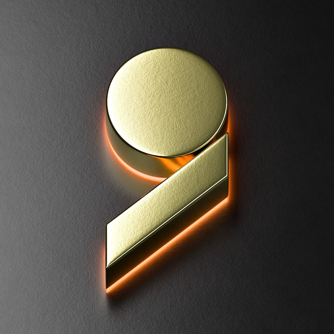 ArtStation - Abstract numbers