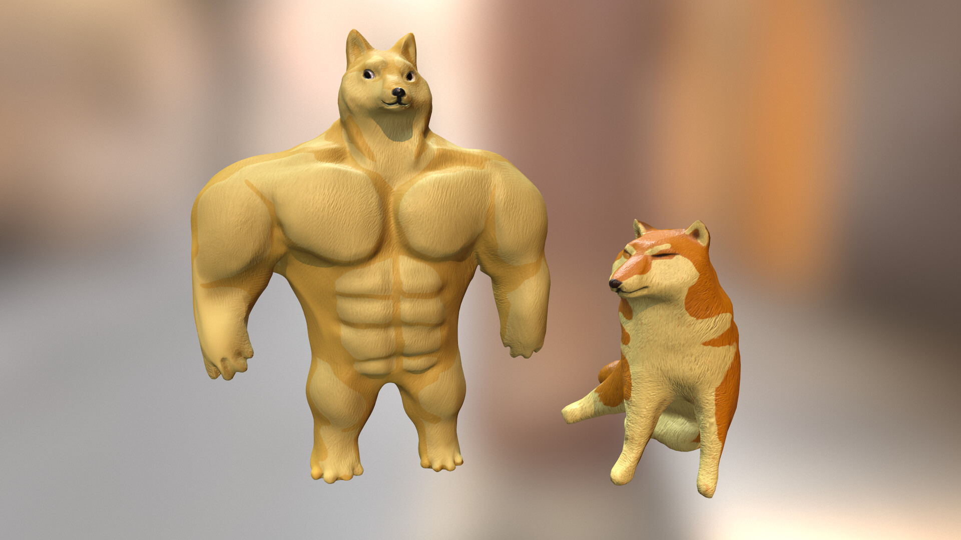 ArtStation - Doge Meme Models