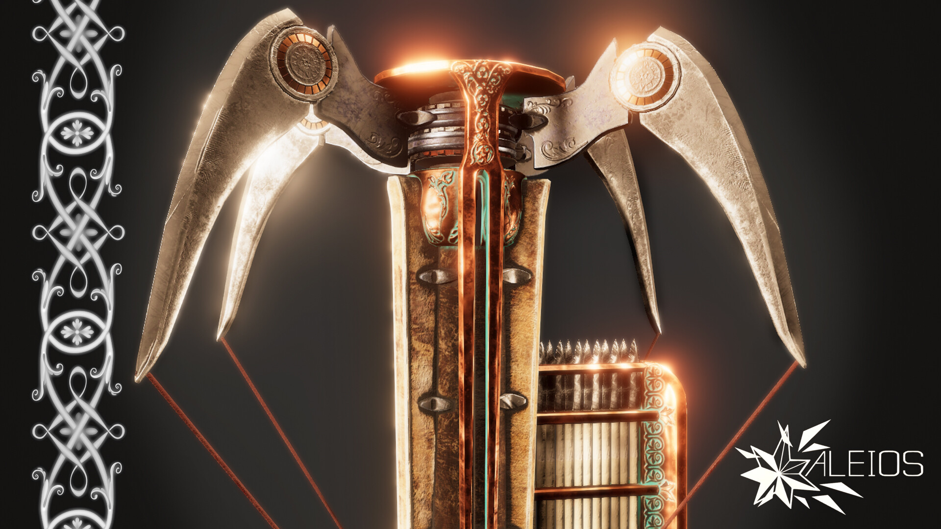 ALEIOS studio - Steampunk Crossbow\Pickaxe - Távros