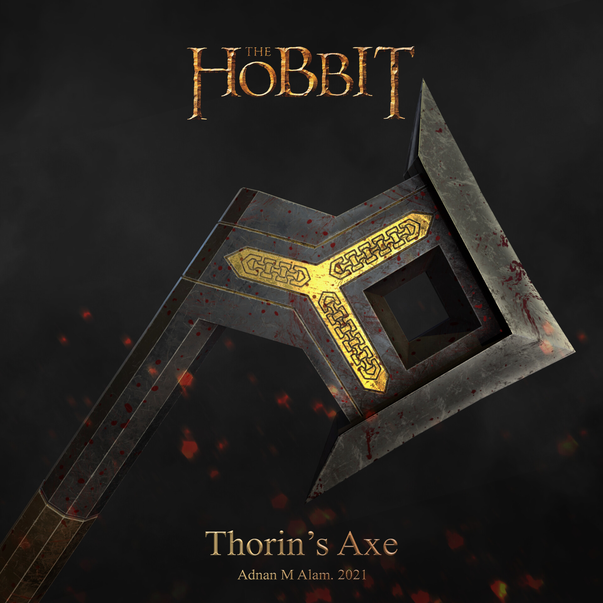 ArtStation - Thorin's Axe | The Hobbit Trilogy