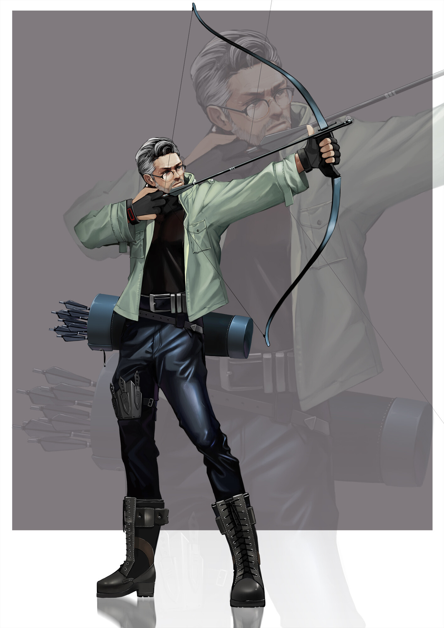 ArtStation - archer man