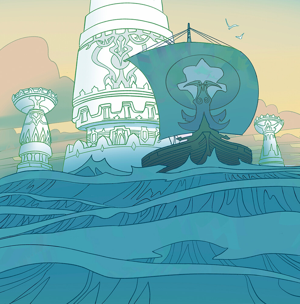 Hugo Puzzuoli - Among trees Inktober 2020