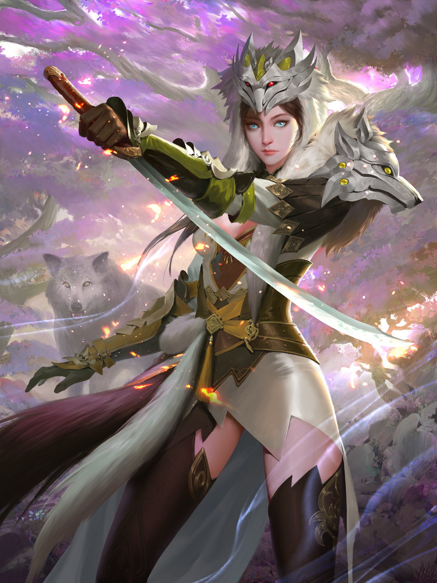 ArtStation - Girls warrior