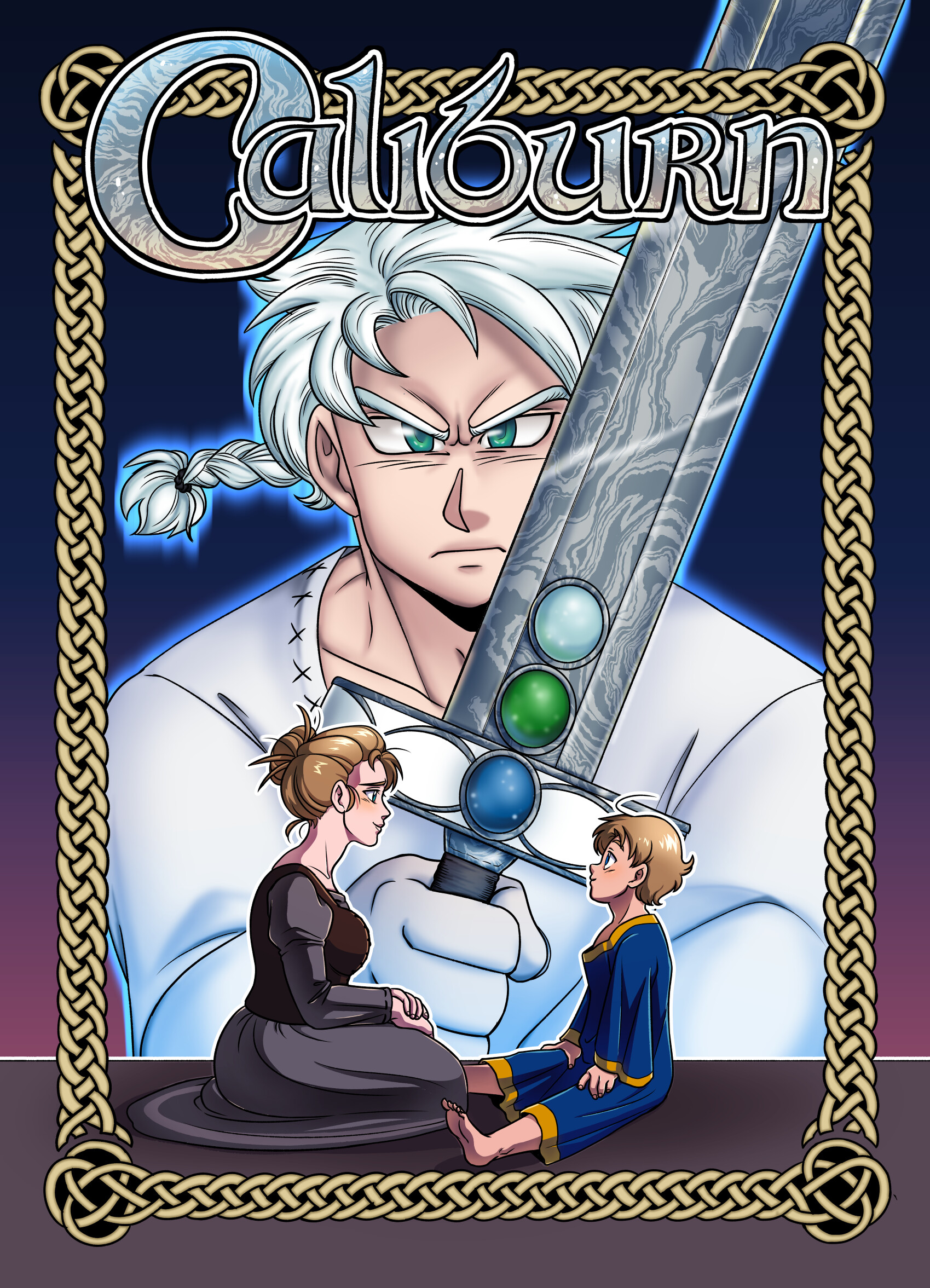 ArtStation - CALIBURN Covers | Senior Capstone Project