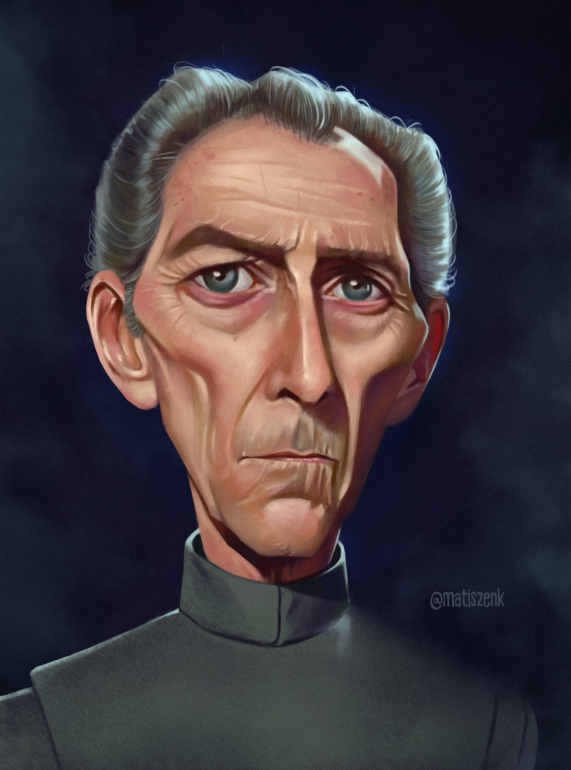 ArtStation - Grand Moff Tarkin