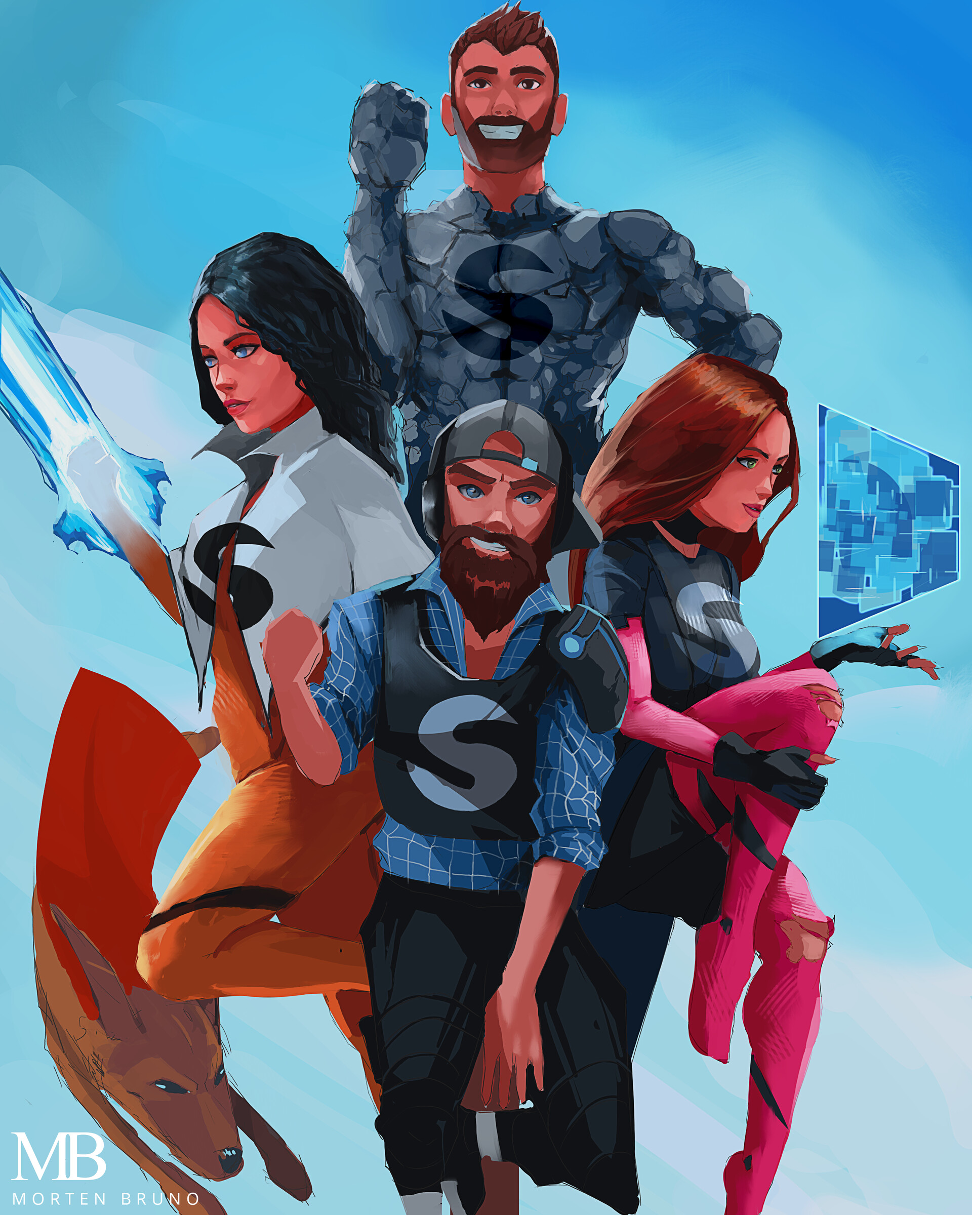 ArtStation - The Super Awesome Squad