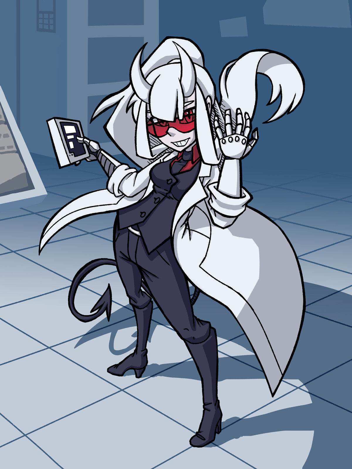 ArtStation - Helltaker Loremaster fanart