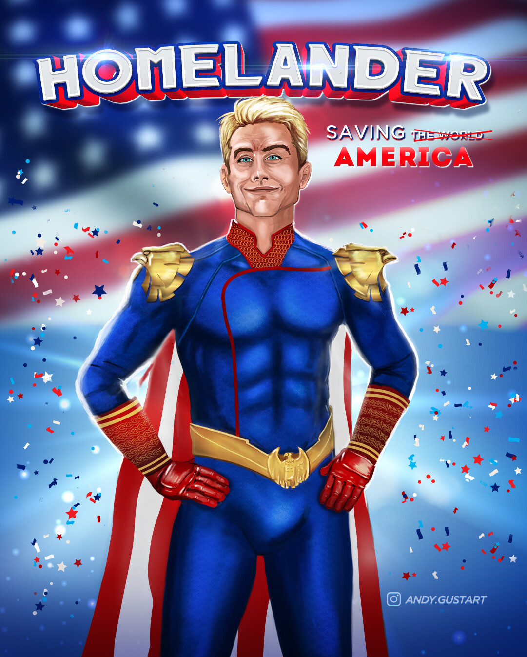 ArtStation - Homelander (The Boys)