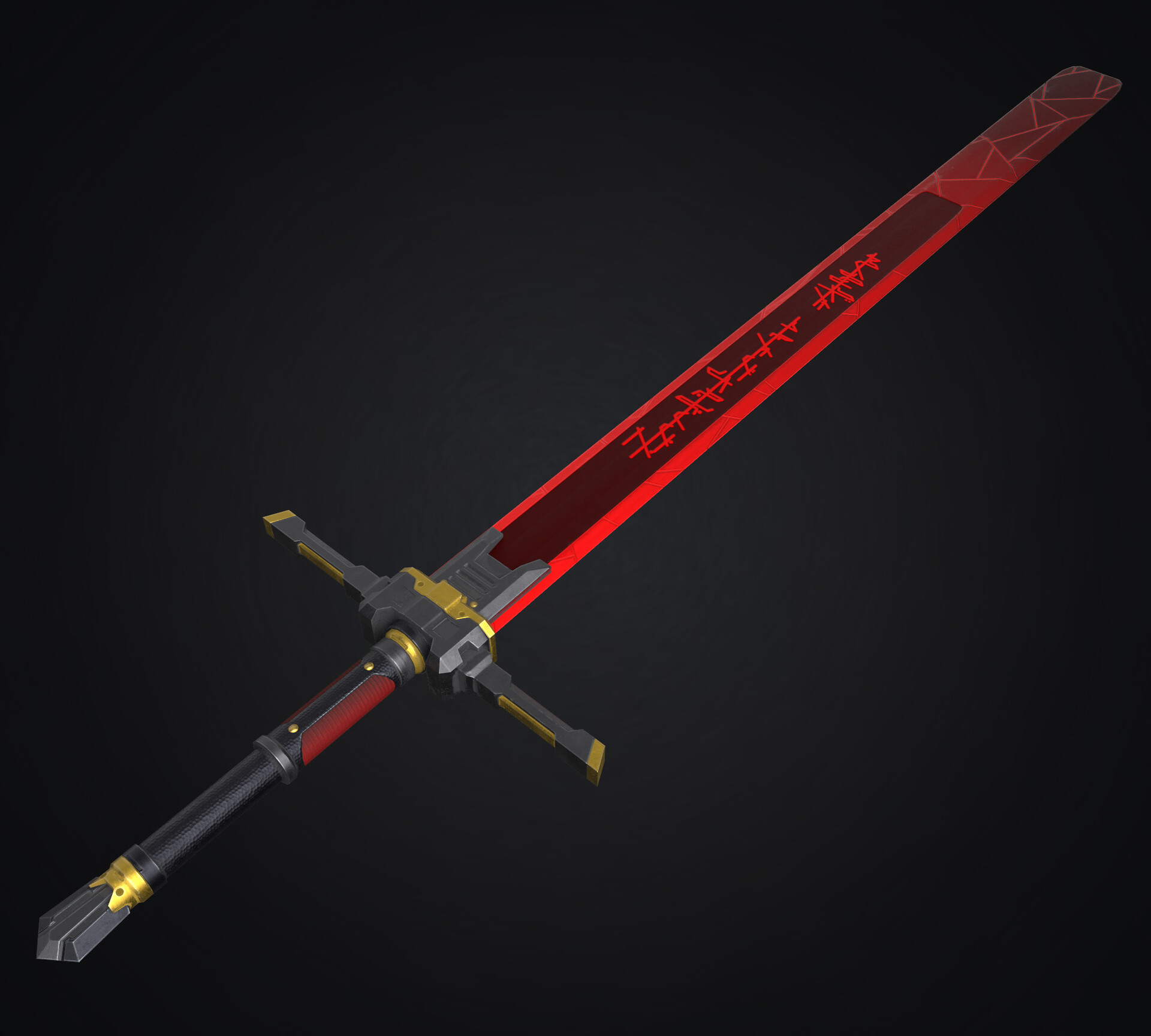 ArtStation - Hard Light Executioner Sword, Mateusz Nawrot