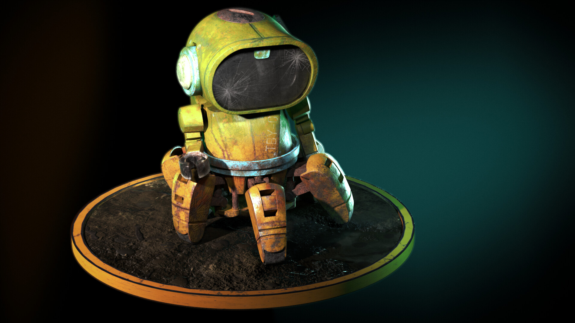 ArtStation - Texturing a Robot in Substance Painter