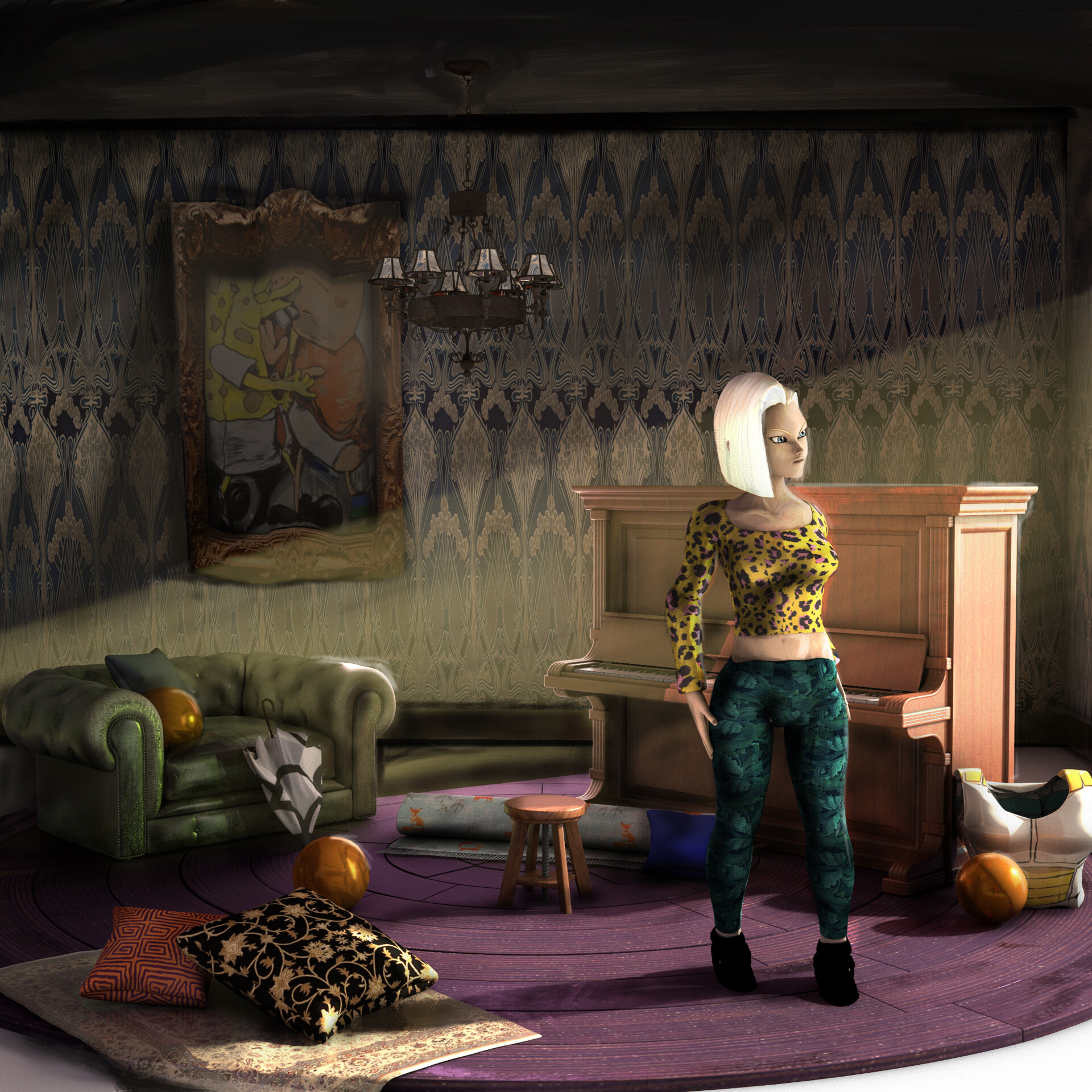 ArtStation - C-18 Dressed to Kill