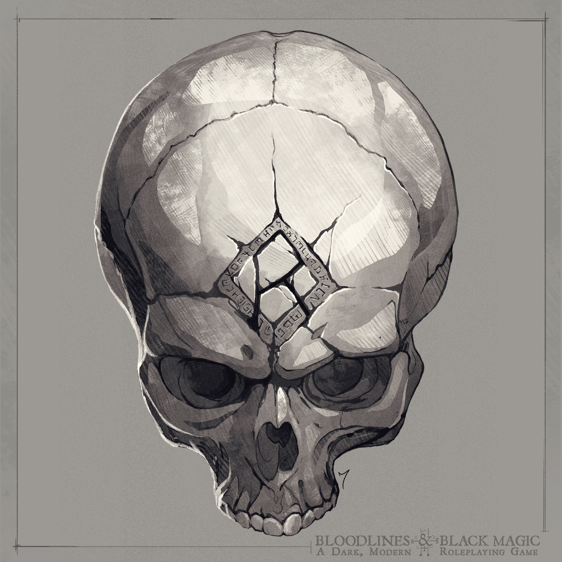 ArtStation - Carved Skull