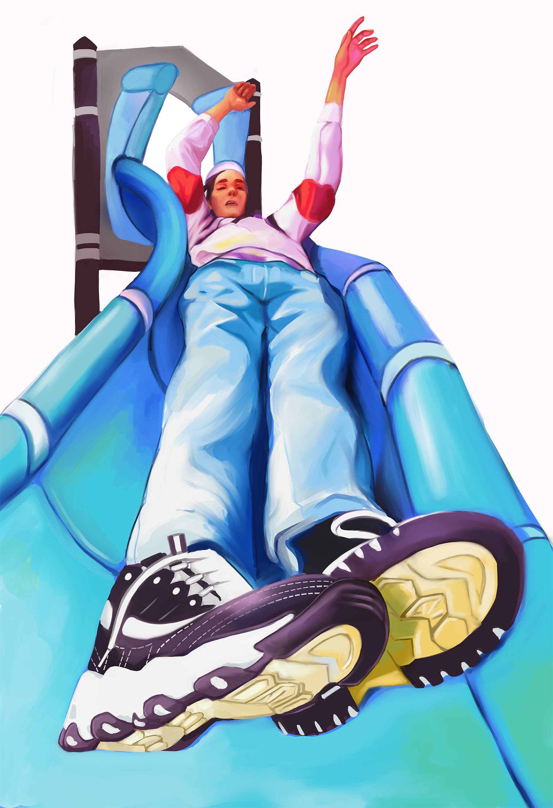 ArtStation - "Slide" - Album Artwork Study