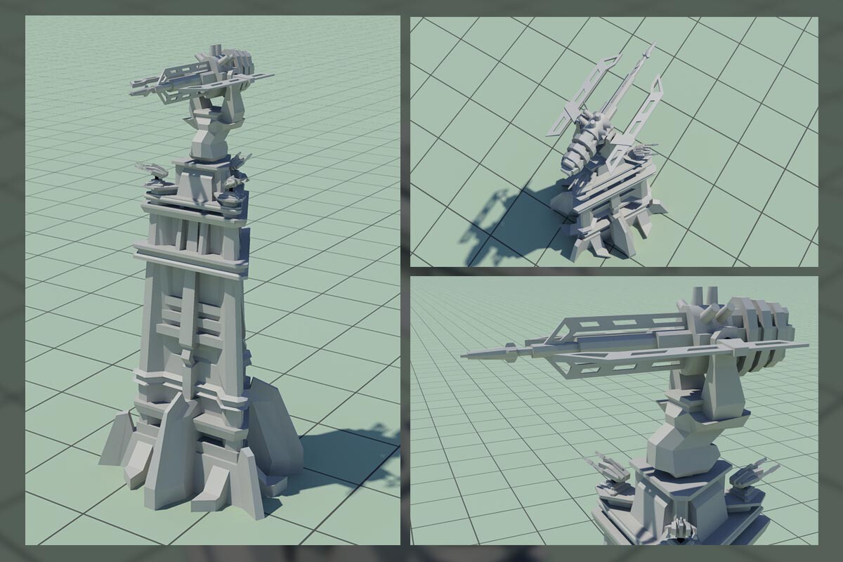 Cory Freeman - Various 3d Personal Projects