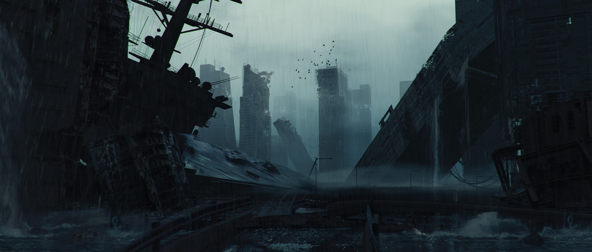 ArtStation - Water city