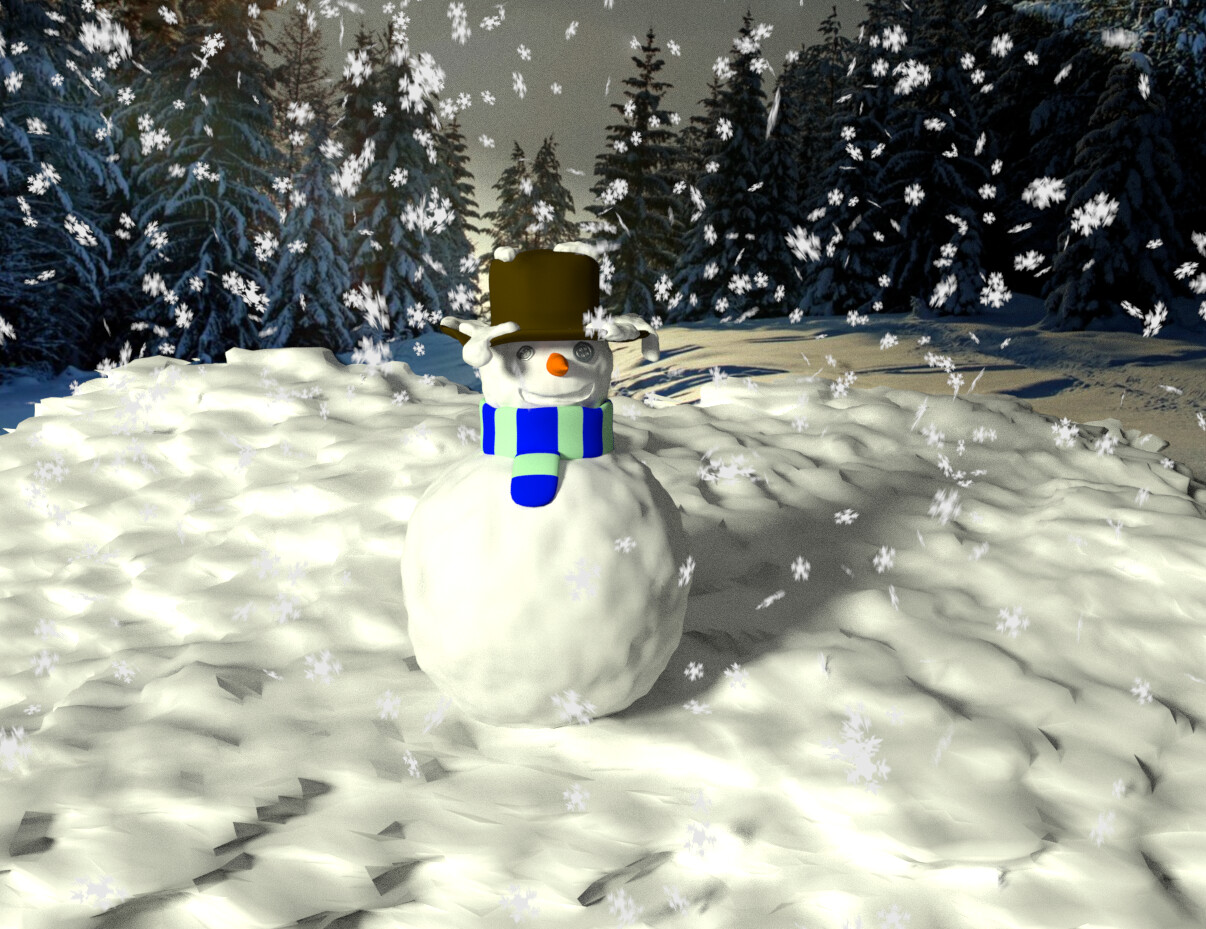 ArtStation - Snowman