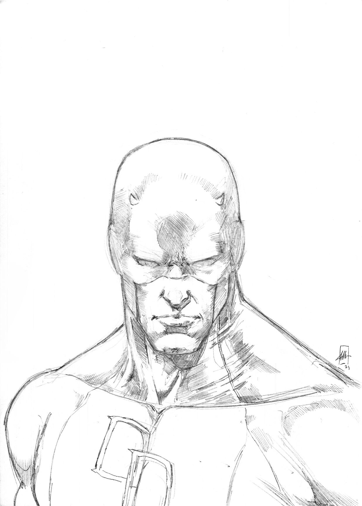 daredevil sketch
