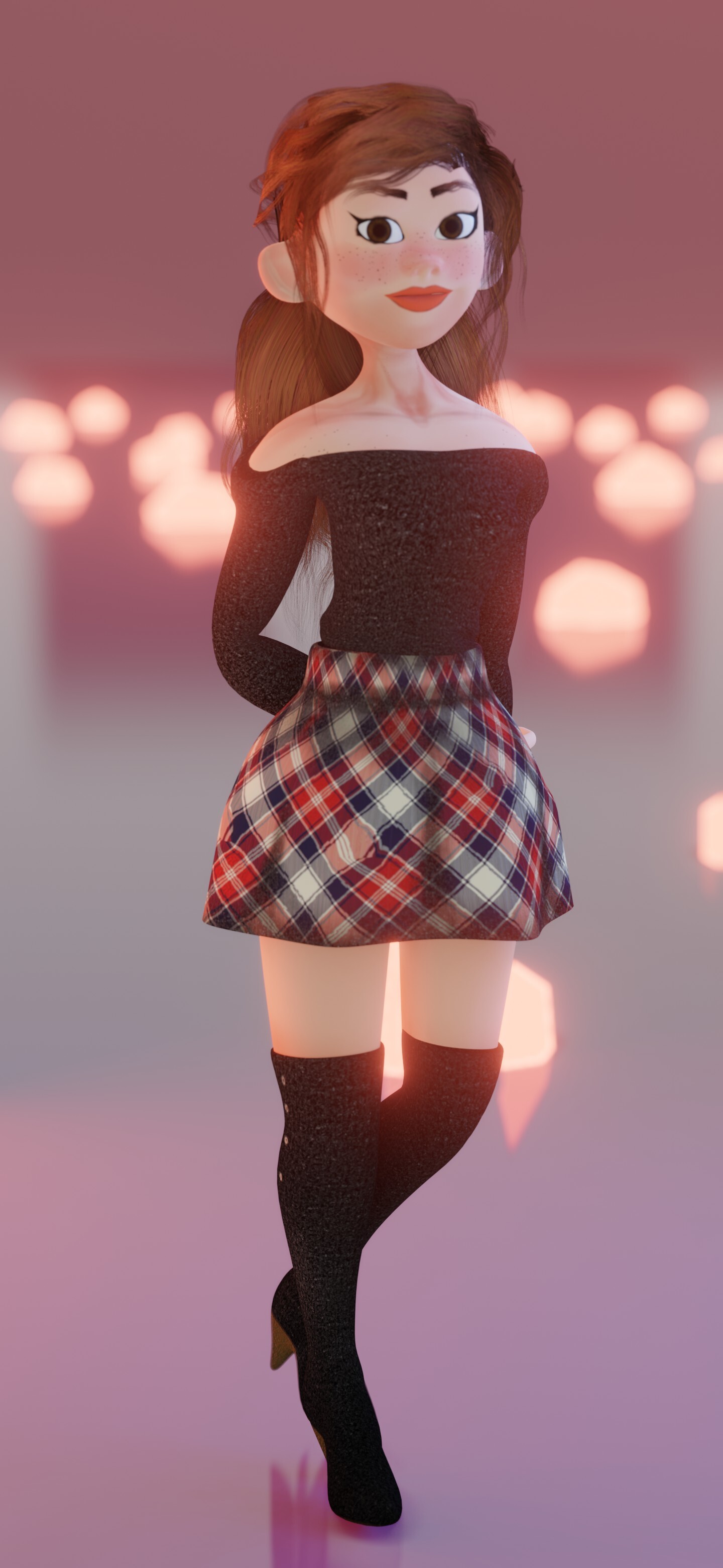 ArtStation - layla 3d character