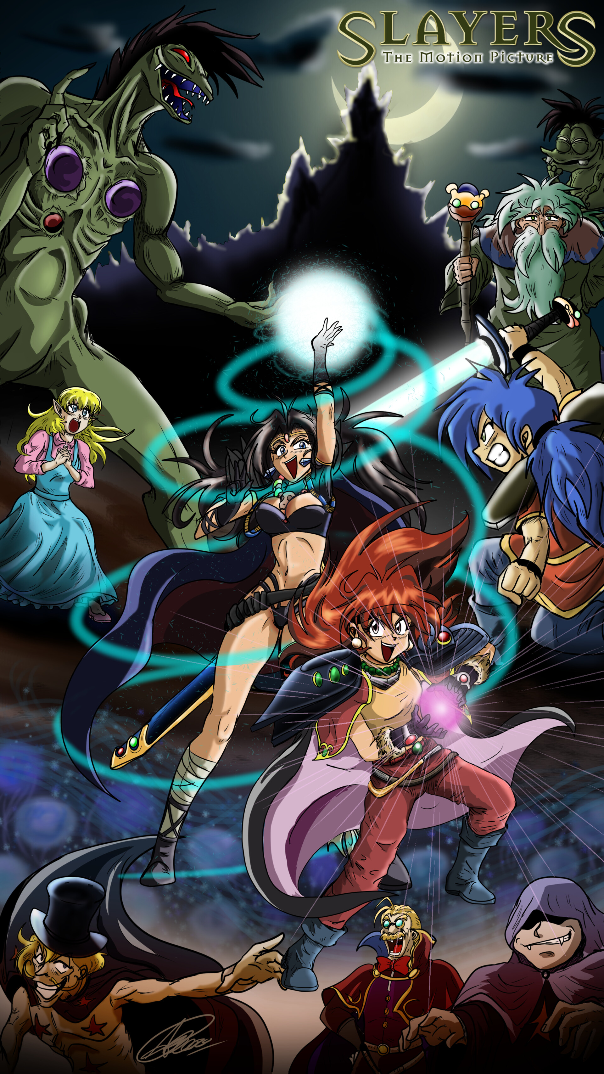 ArtStation - Slayers PERFECT Movie