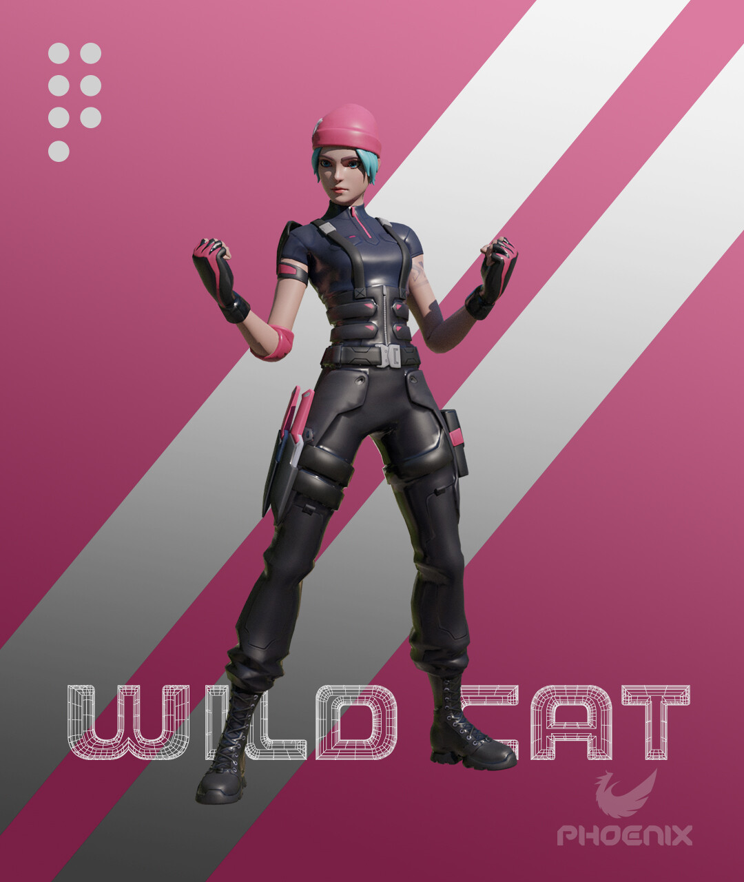 ArtStation - Wild cat