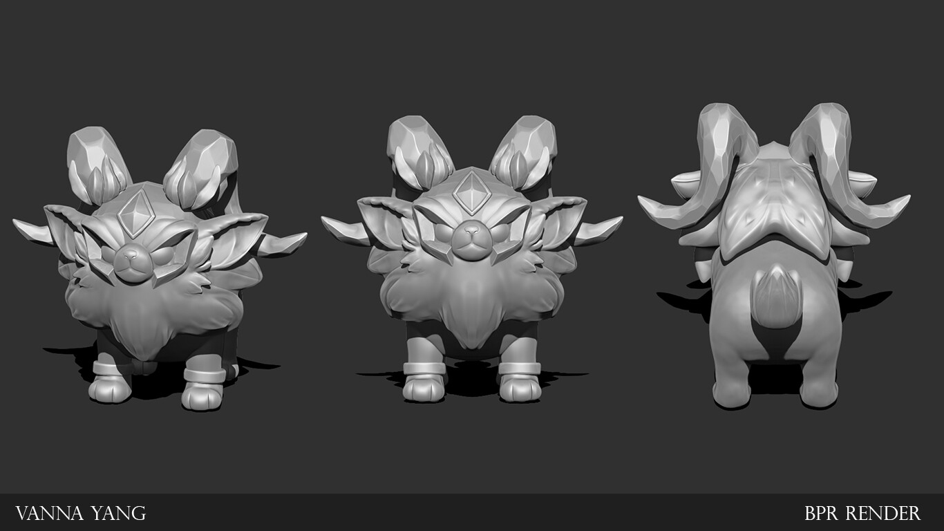Vanna Yang - Victorious FuryHorn 3D Model
