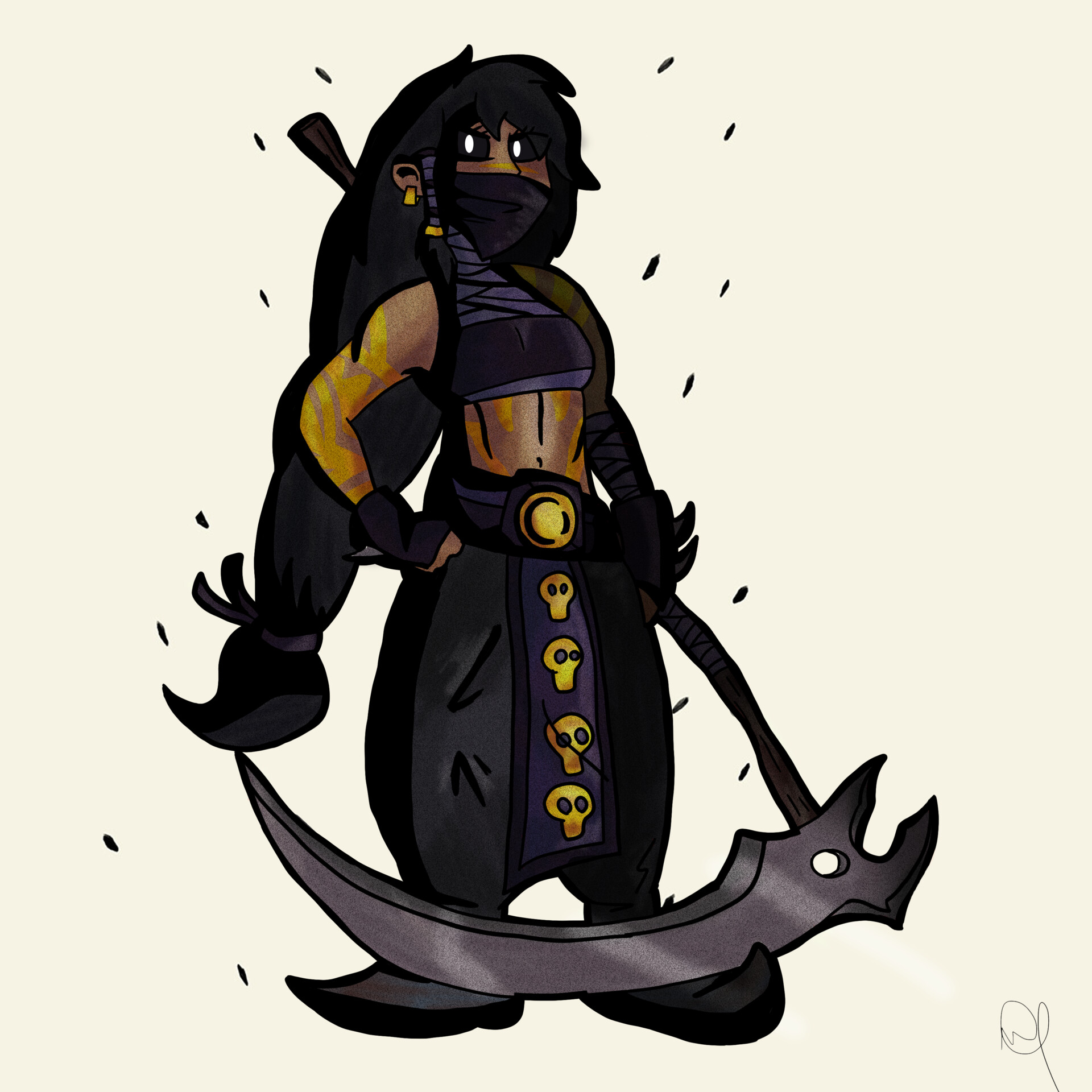 ArtStation - Scorpio, the Shadow Dancer
