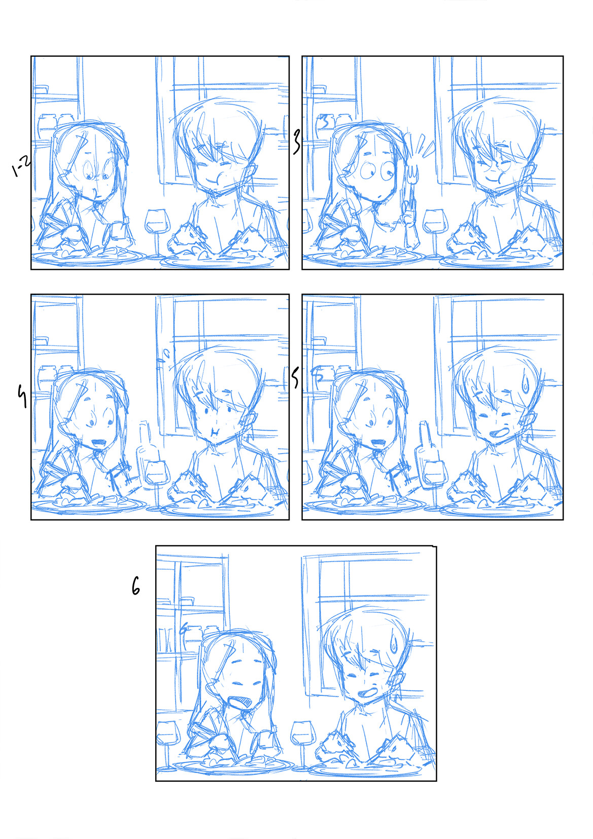 ArtStation - storyboard