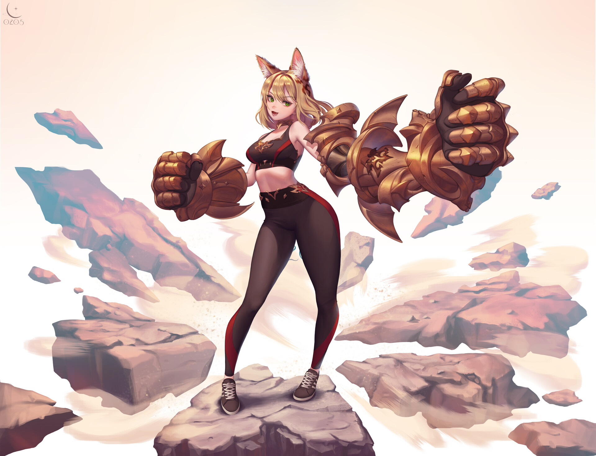 ArtStation - meow meow punch