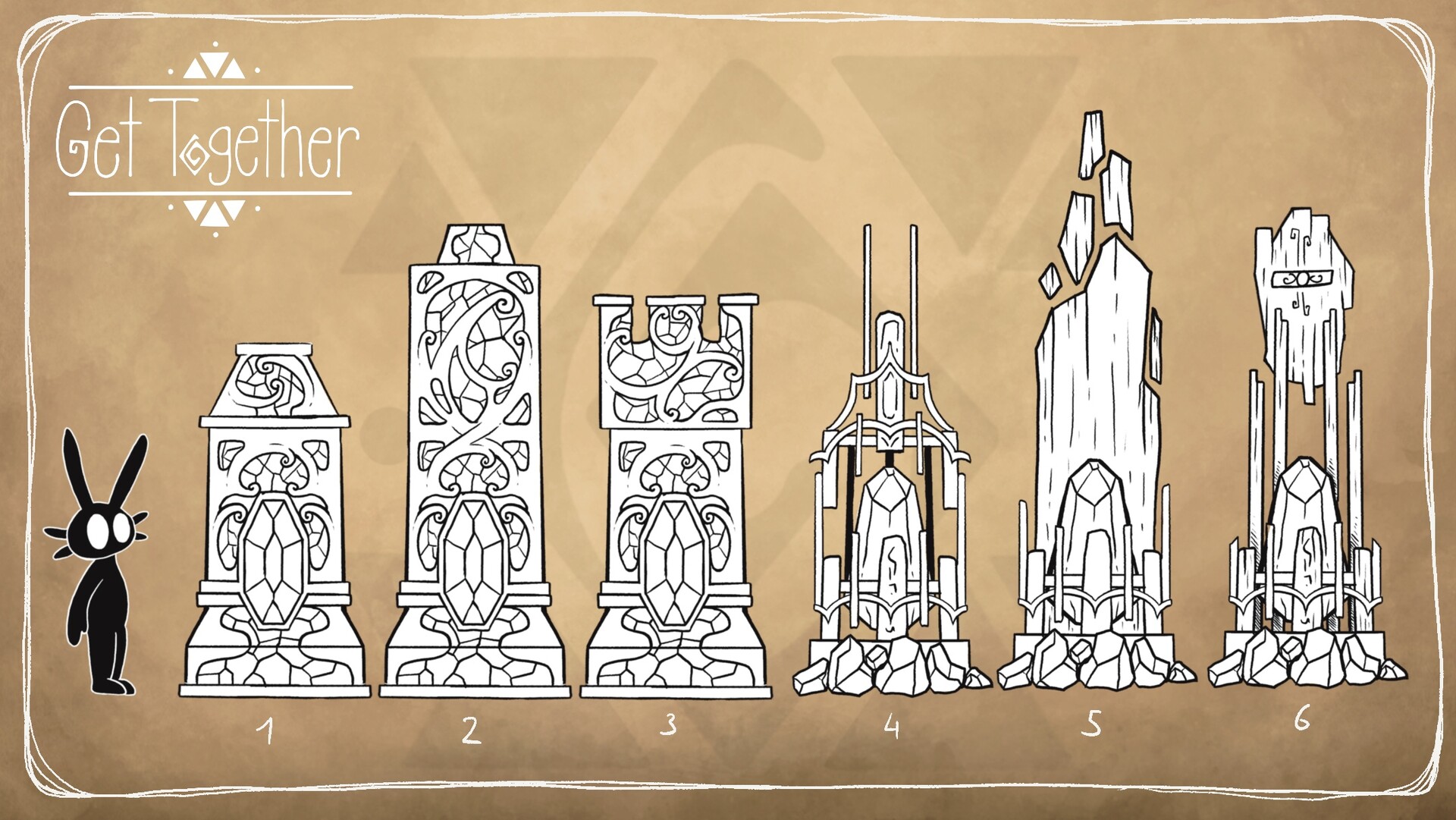Heinrich Hammann - Conceptart for GetTogether - Interactibles