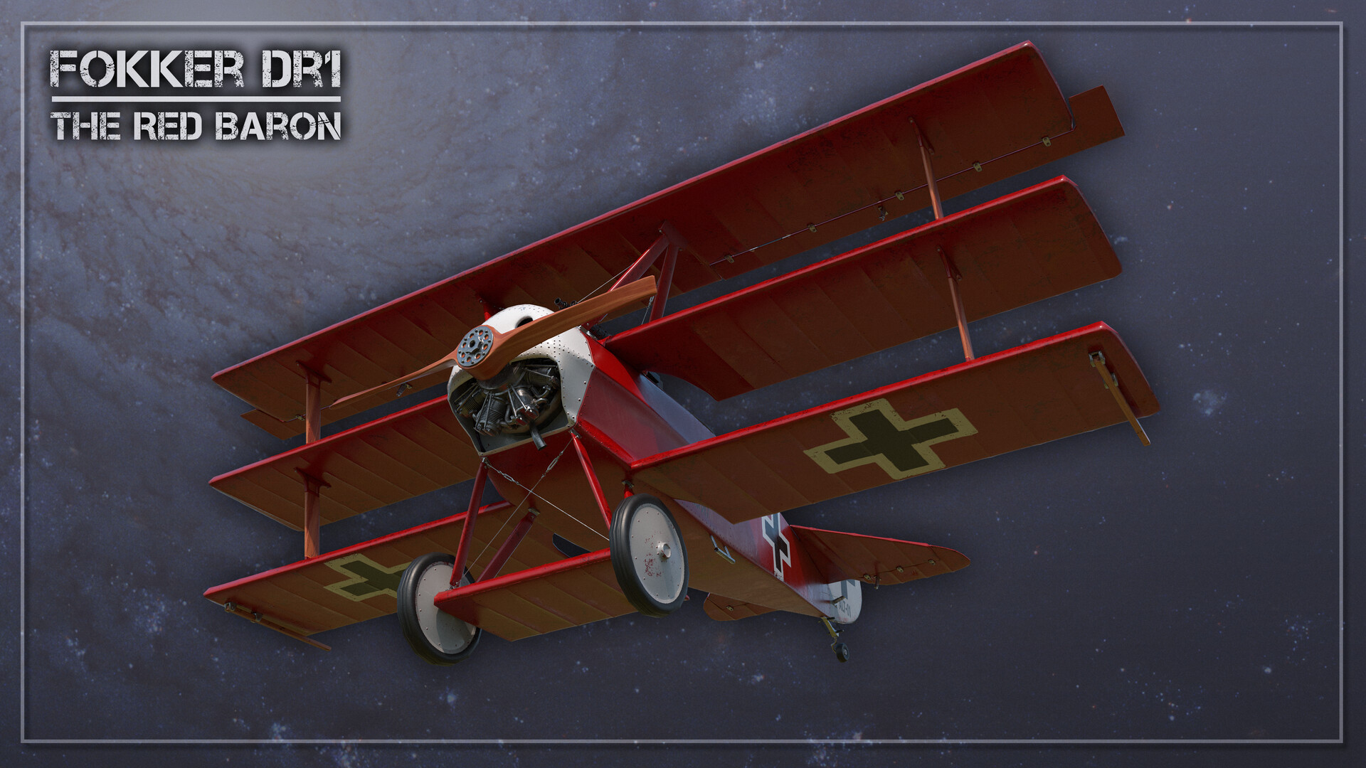 Marcelo Andrade - Triplano Fokker DR1 - The Red Baron