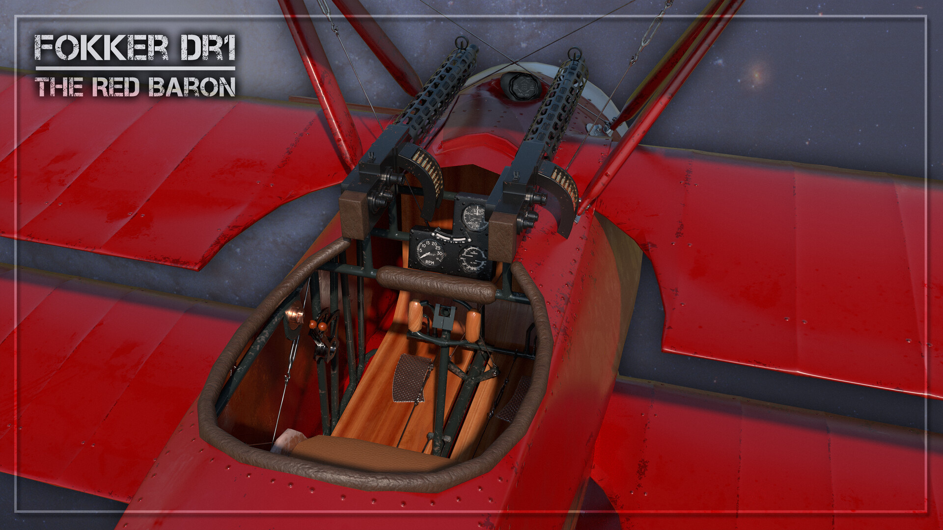 Marcelo Andrade - Triplano Fokker DR1 - The Red Baron