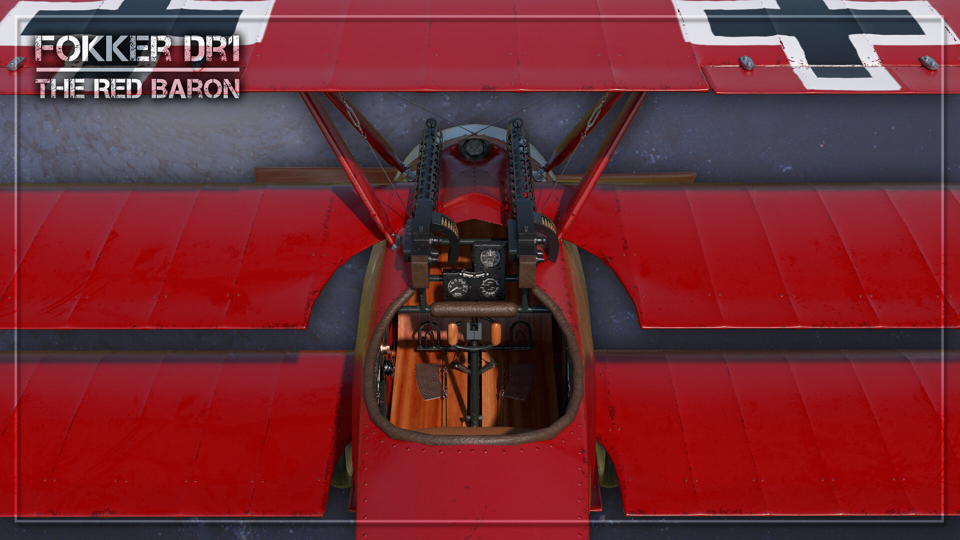 Marcelo Andrade - Triplano Fokker DR1 - The Red Baron