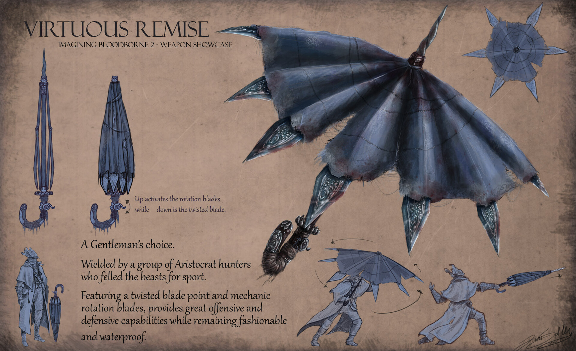 ArtStation - Virtuous Remise- Imagining Bloodborne 2