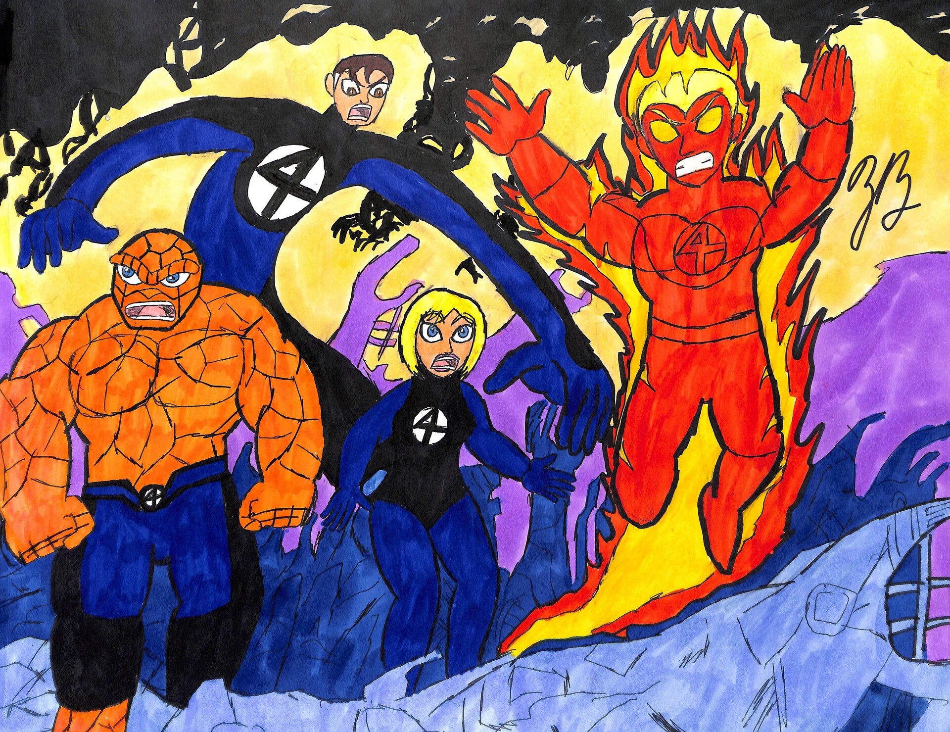 fantastic four deviantart