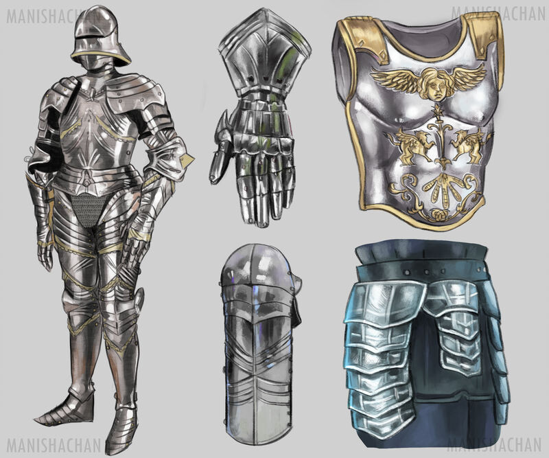 ArtStation - Armour studies