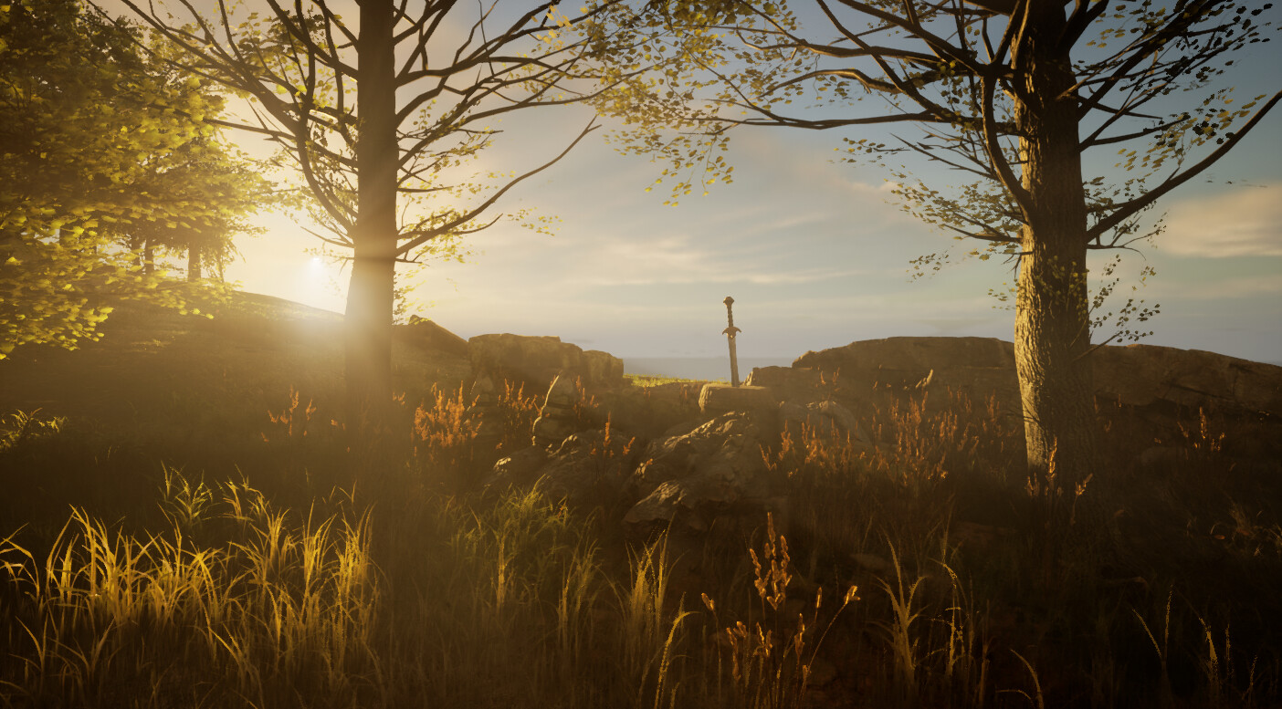 ArtStation - Playing around with Lightning in unreal engine 4.26 ...