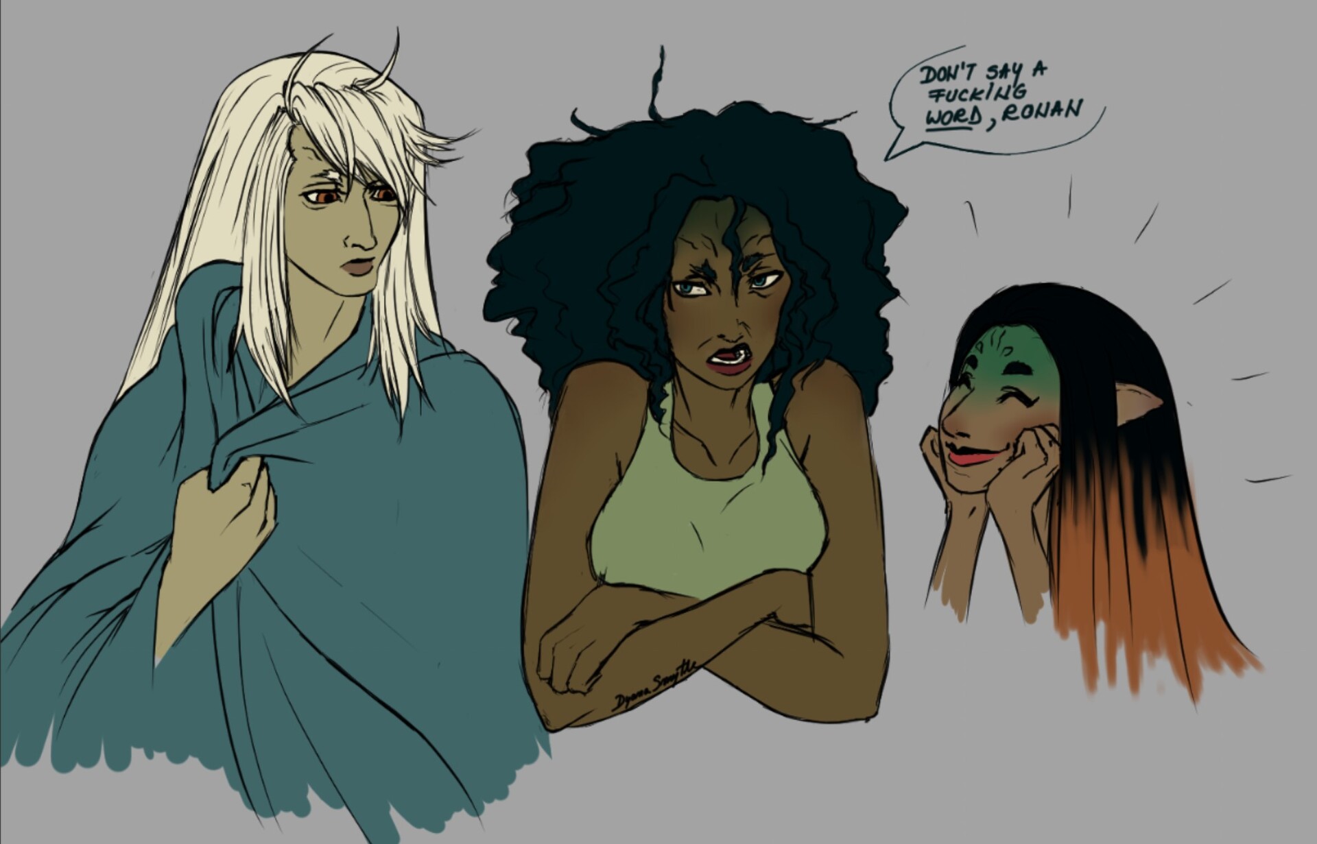 Dyana Smythe - Dark Crystal OC family