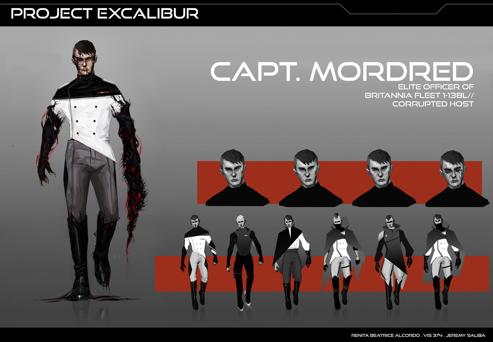 ArtStation - Project Excalibur - Capt. Mordred