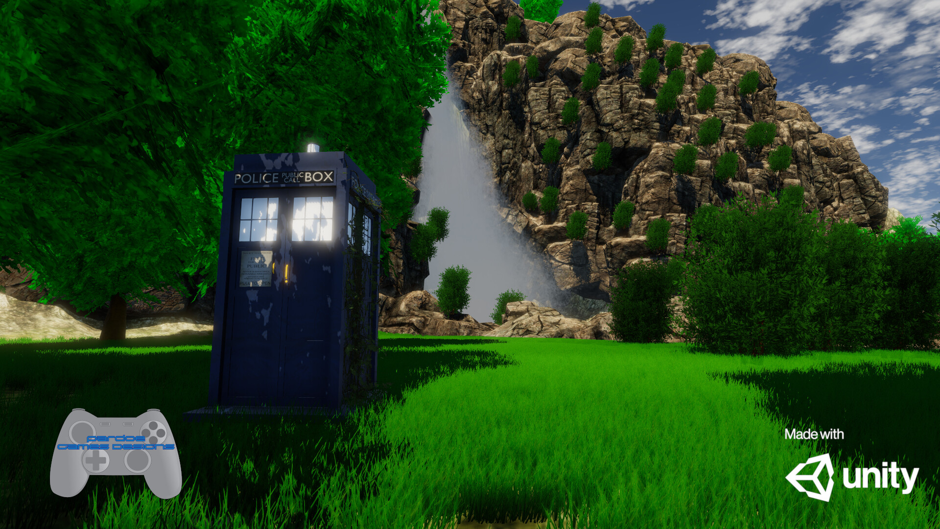 ArtStation - Abandoned TARDIS